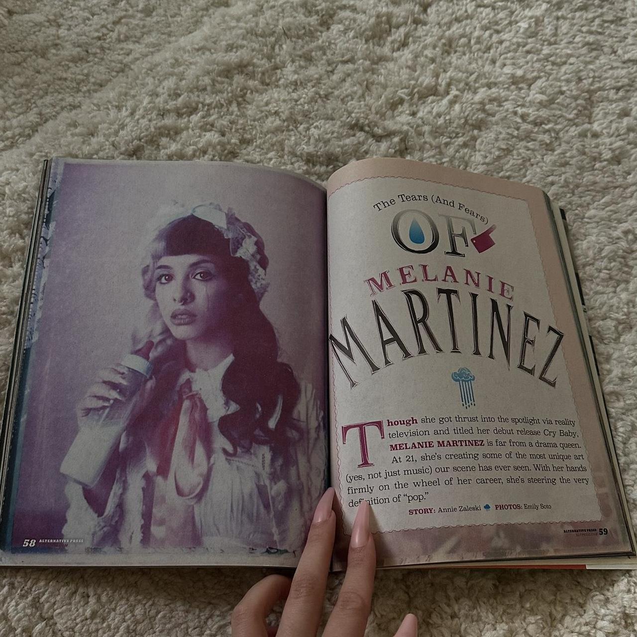 Melanie Martinez AP Magazine - pink and white #alt... | Depop