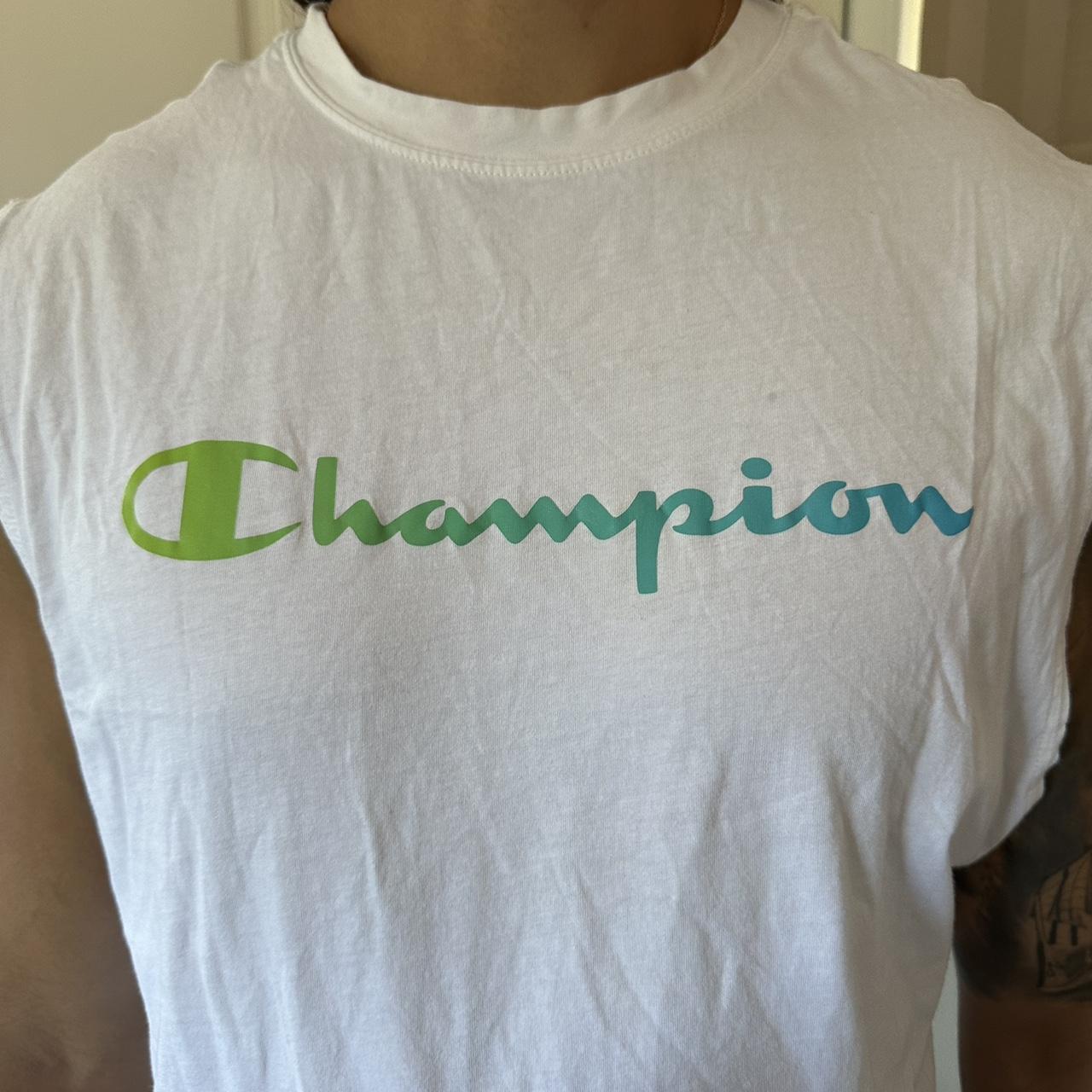 Champion authentic athletic wear tank top Pick up... - Depop