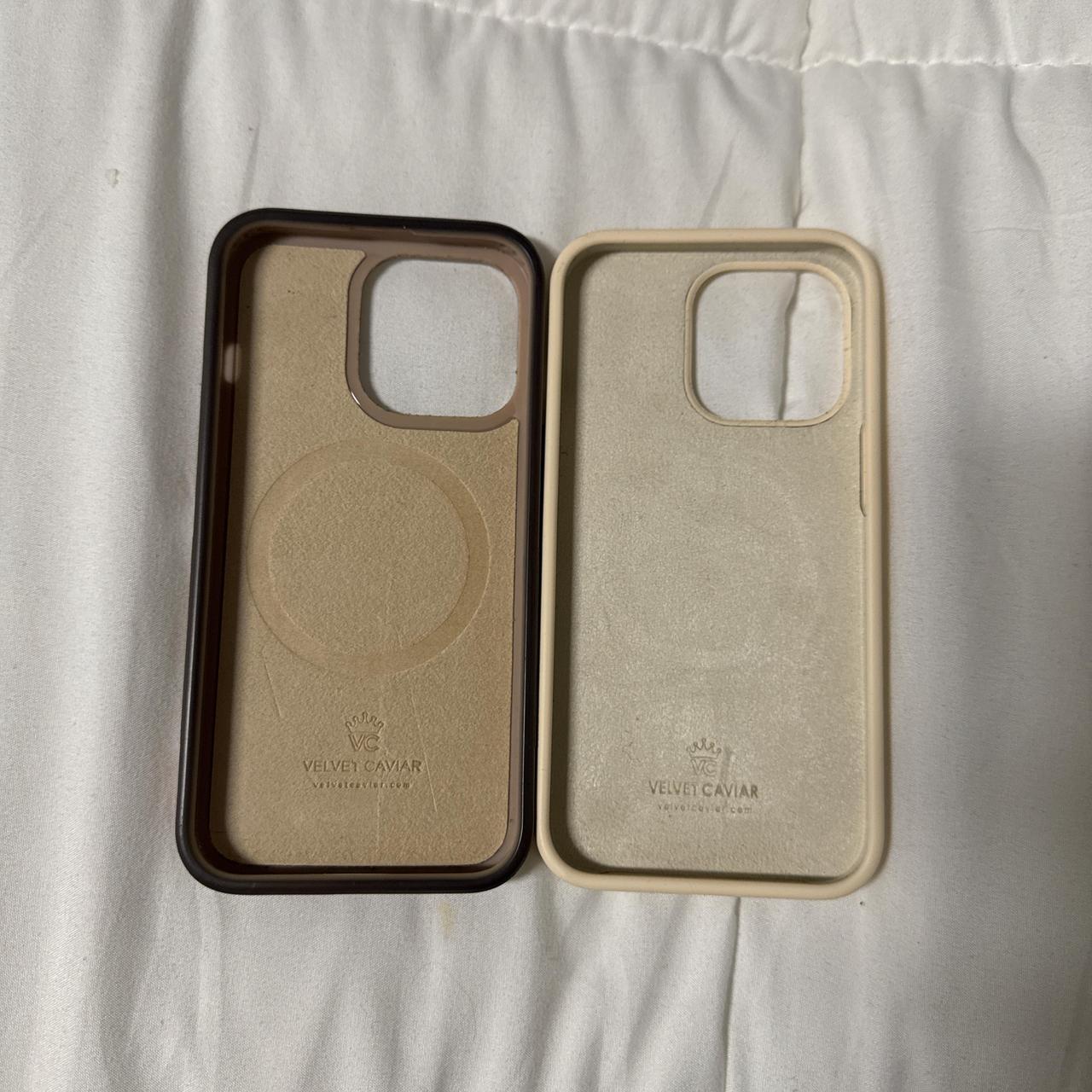 Velvet Caviar Tan and checkers I phone 13 pro... | Depop