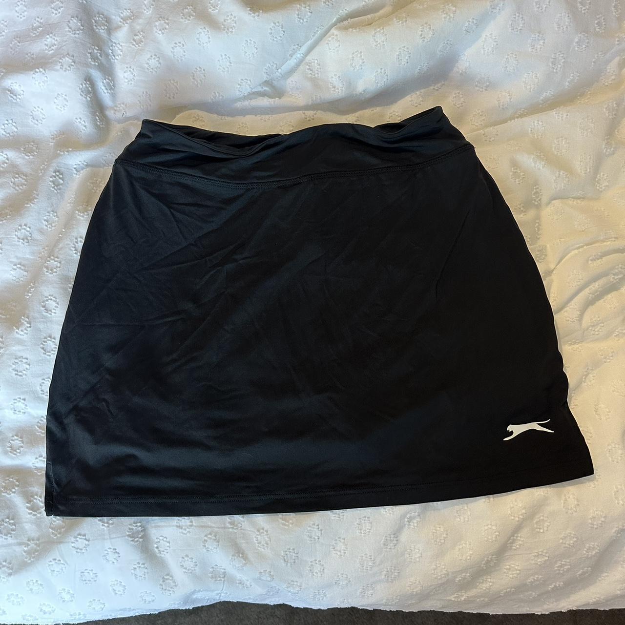 Black Slazenger skort Never worn as too big for... - Depop