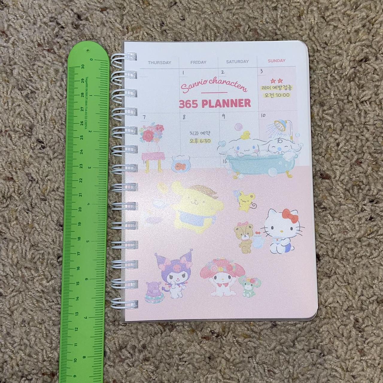 undated sanrio planner 🎀 i bought this with the... - Depop
