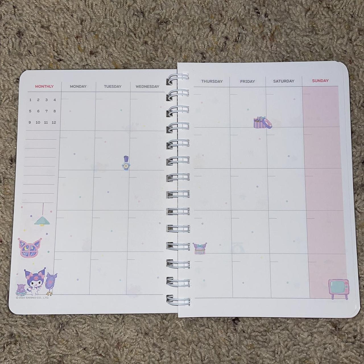undated sanrio planner 🎀 i bought this with the... - Depop