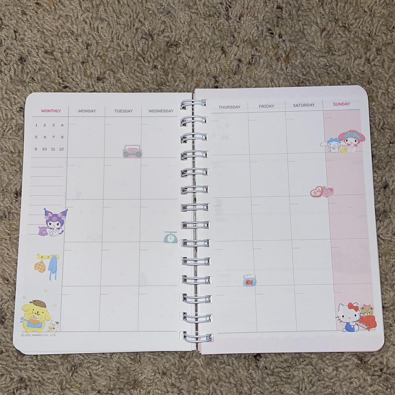 undated sanrio planner 🎀 i bought this with the... - Depop