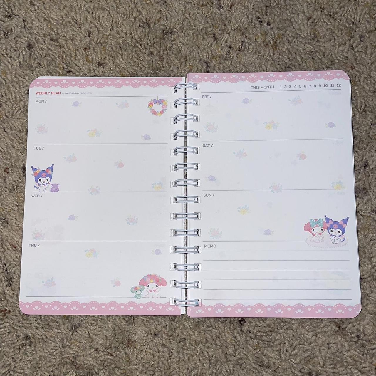 undated sanrio planner 🎀 i bought this with the... - Depop
