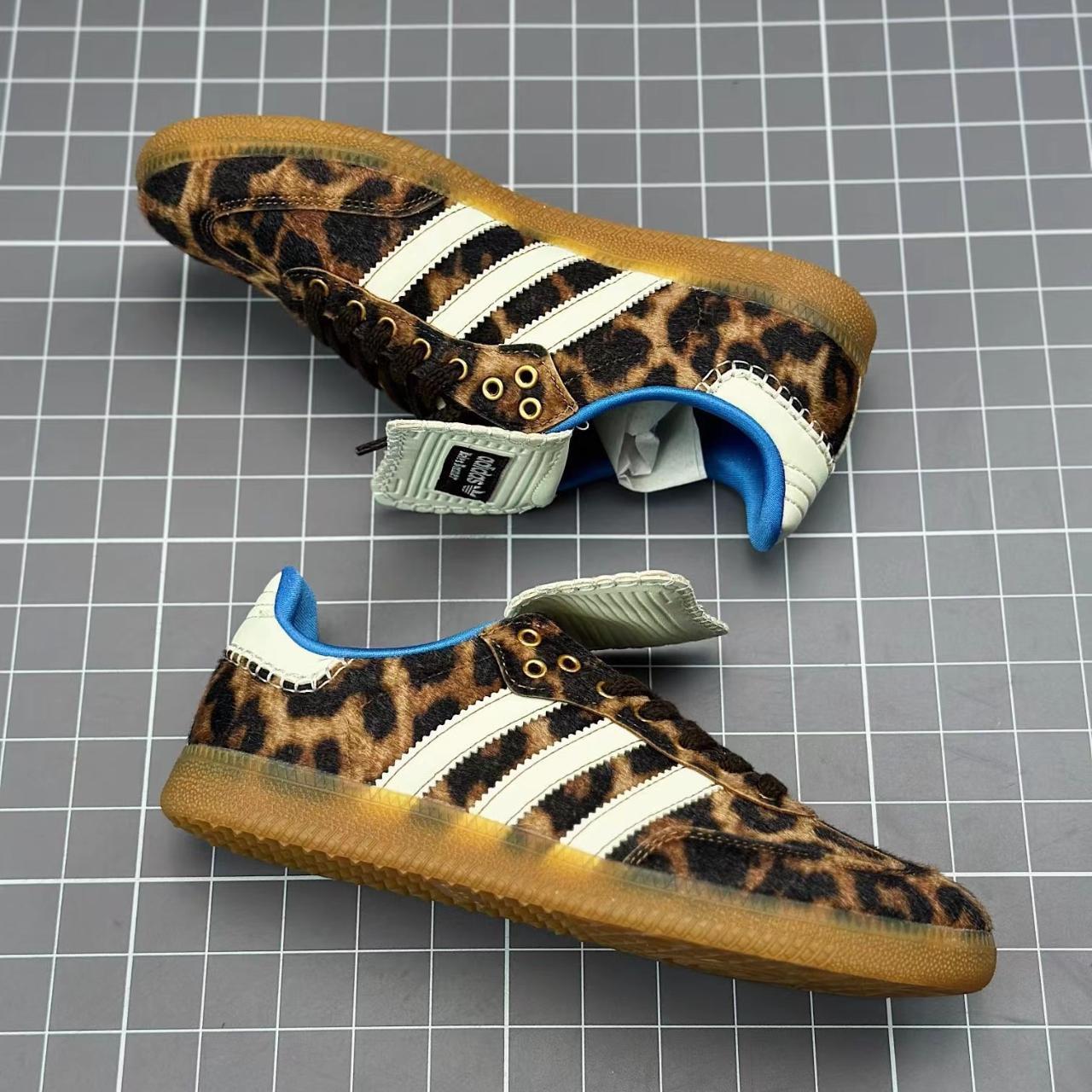 Men's Adidas leopard sambas Multiple US Size ,No... - Depop
