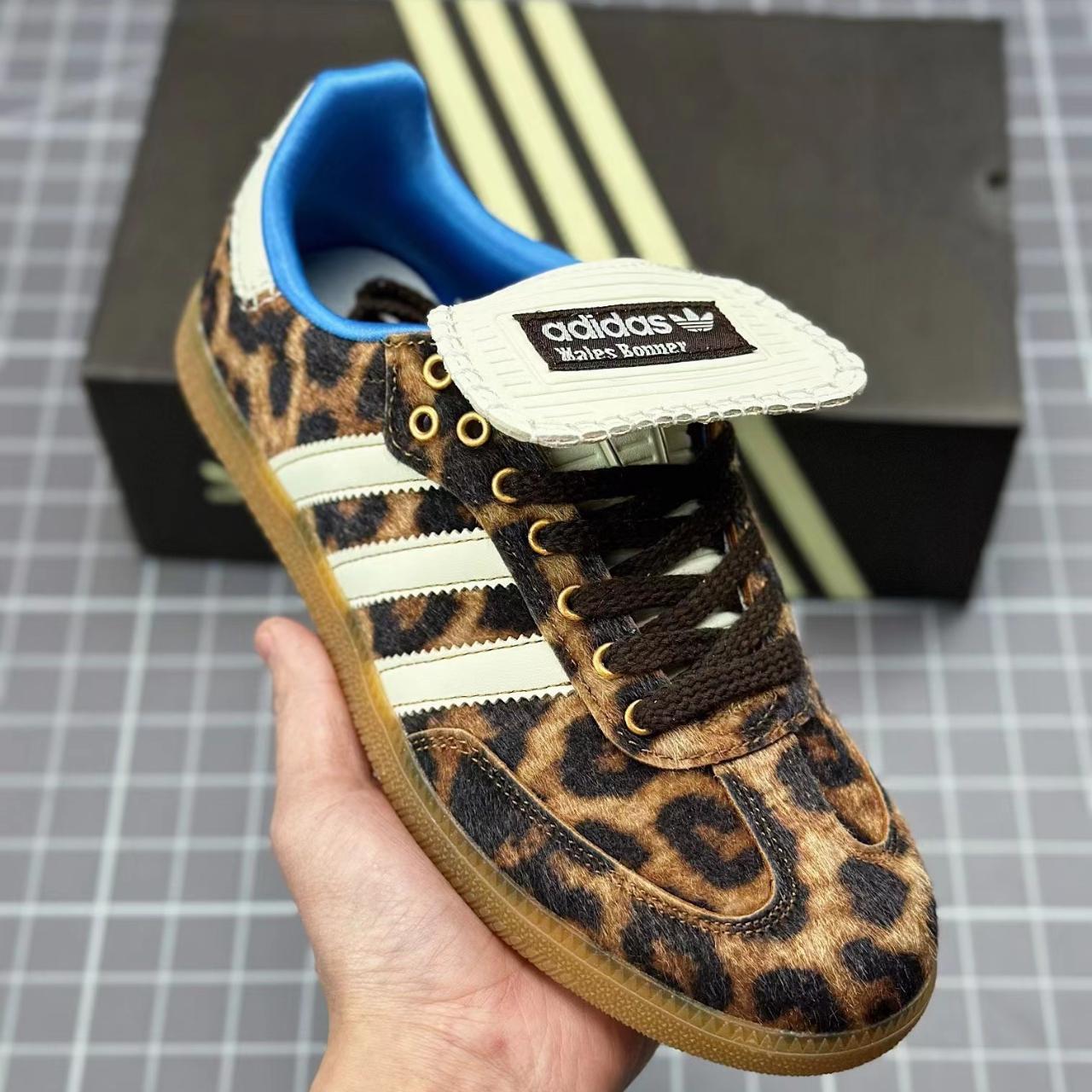 Men's Adidas leopard sambas Multiple US Size ,No... - Depop