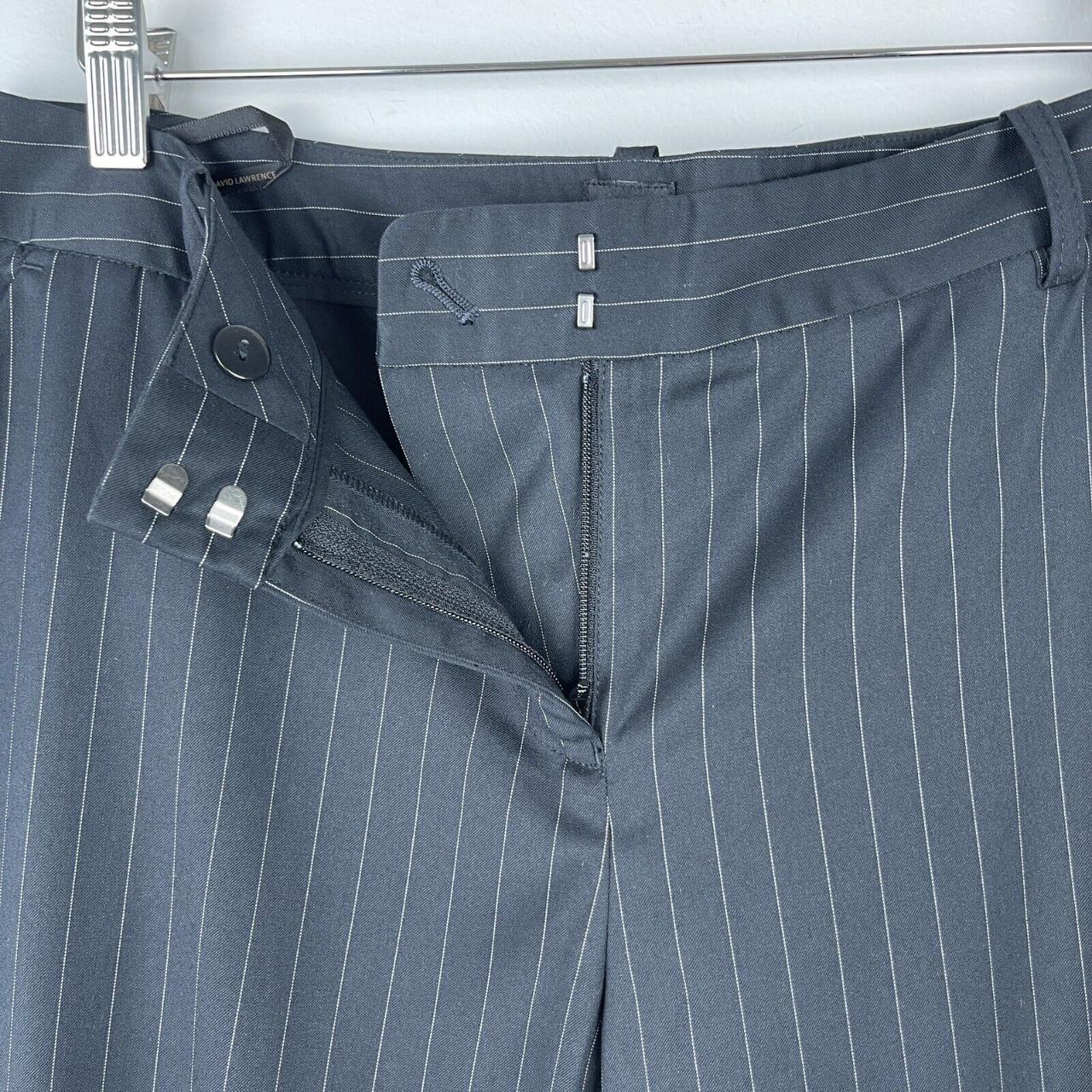 David Lawrence Size 12 Womens Pinstripe Pants... - Depop