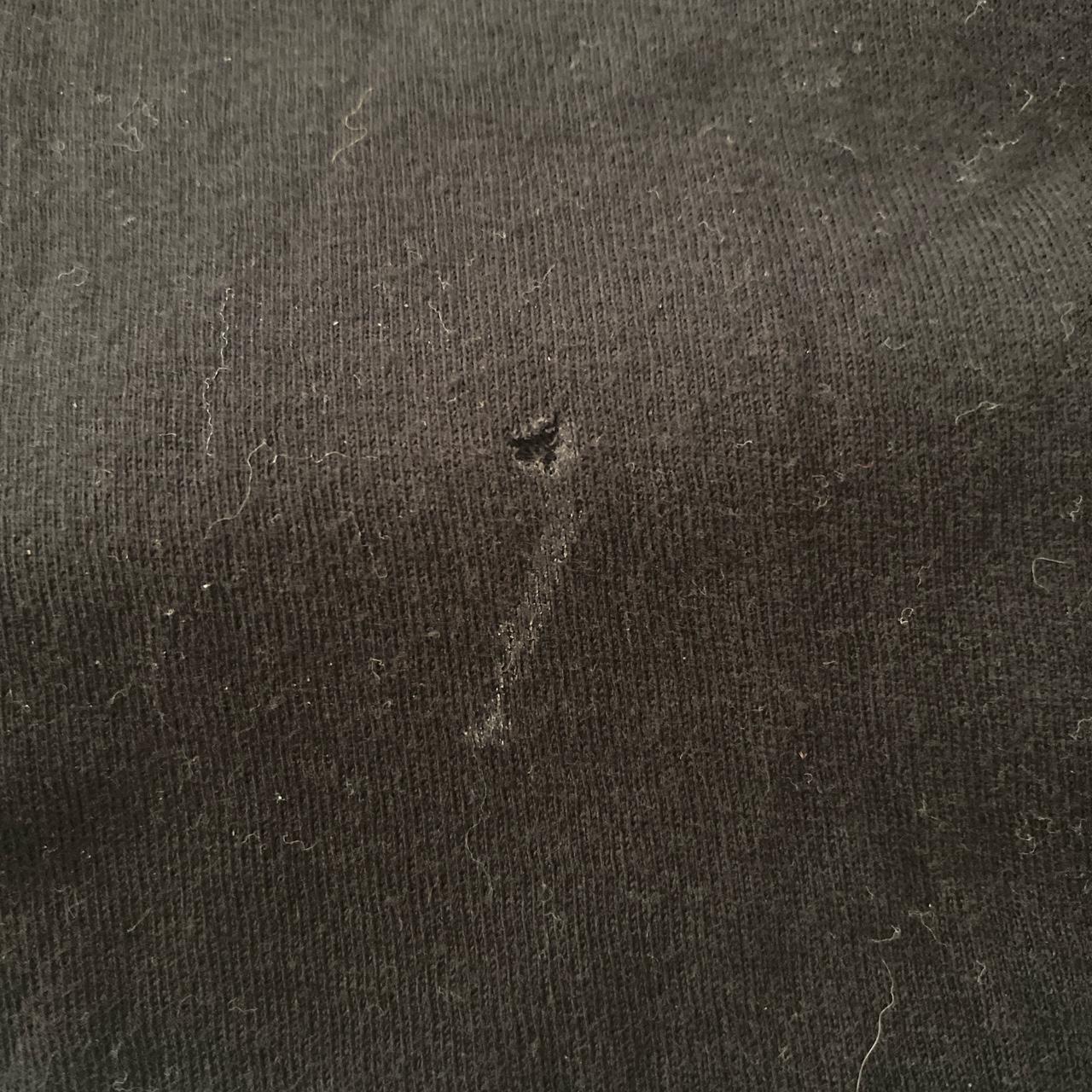 Black Freaky Frank cat graphic tee. 2 minor flaws.... | Depop