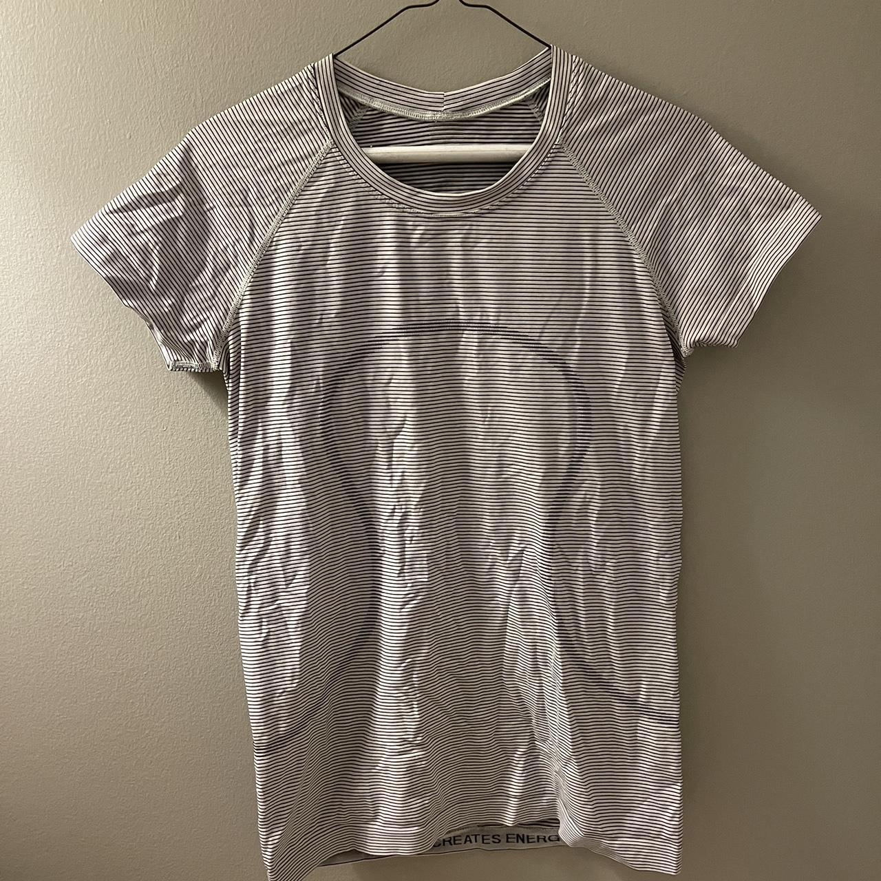 Lululemon swiftly tech short-sleeve shirt size 8 ... - Depop