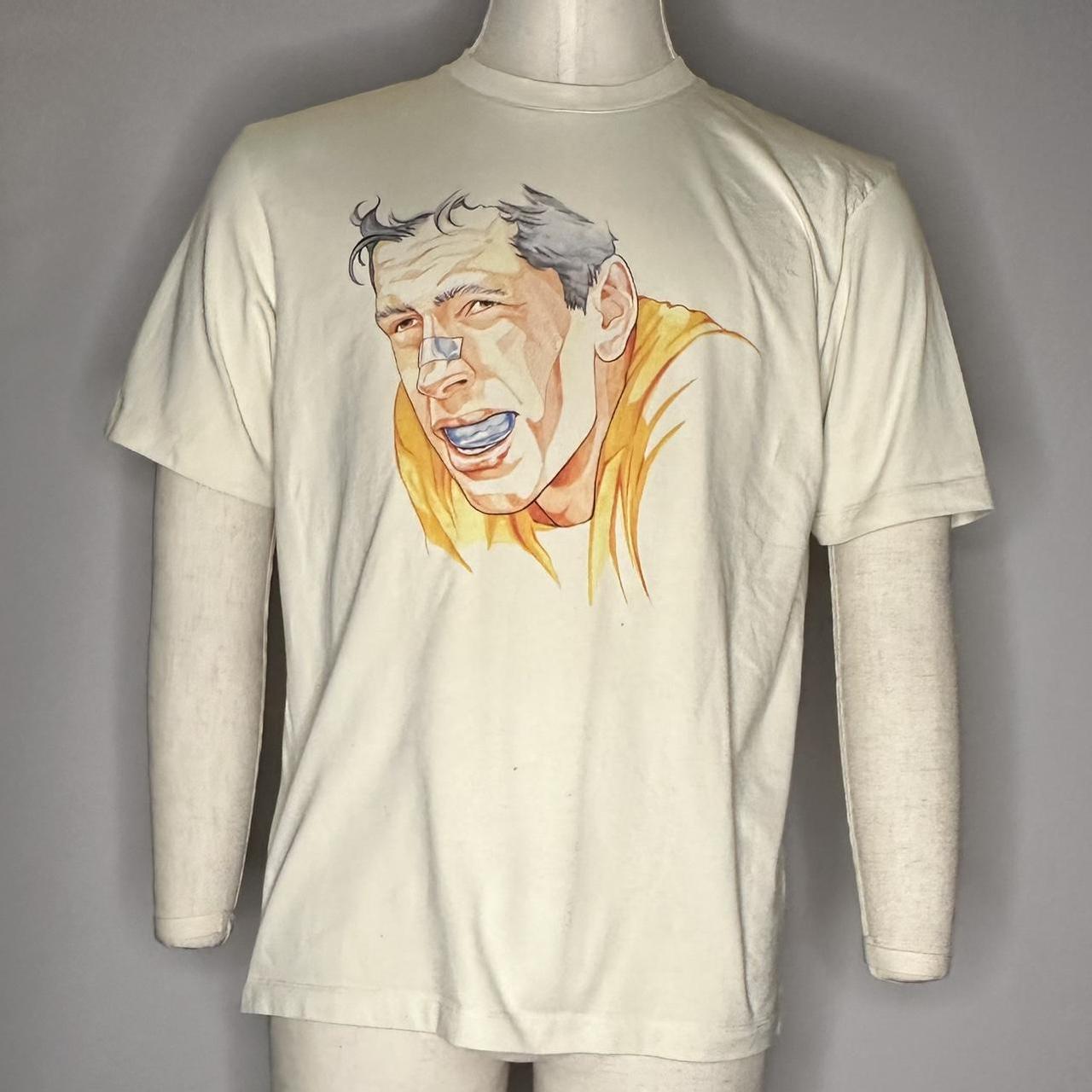 JW Anderson x Pol Anglada illustration rugby face... - Depop