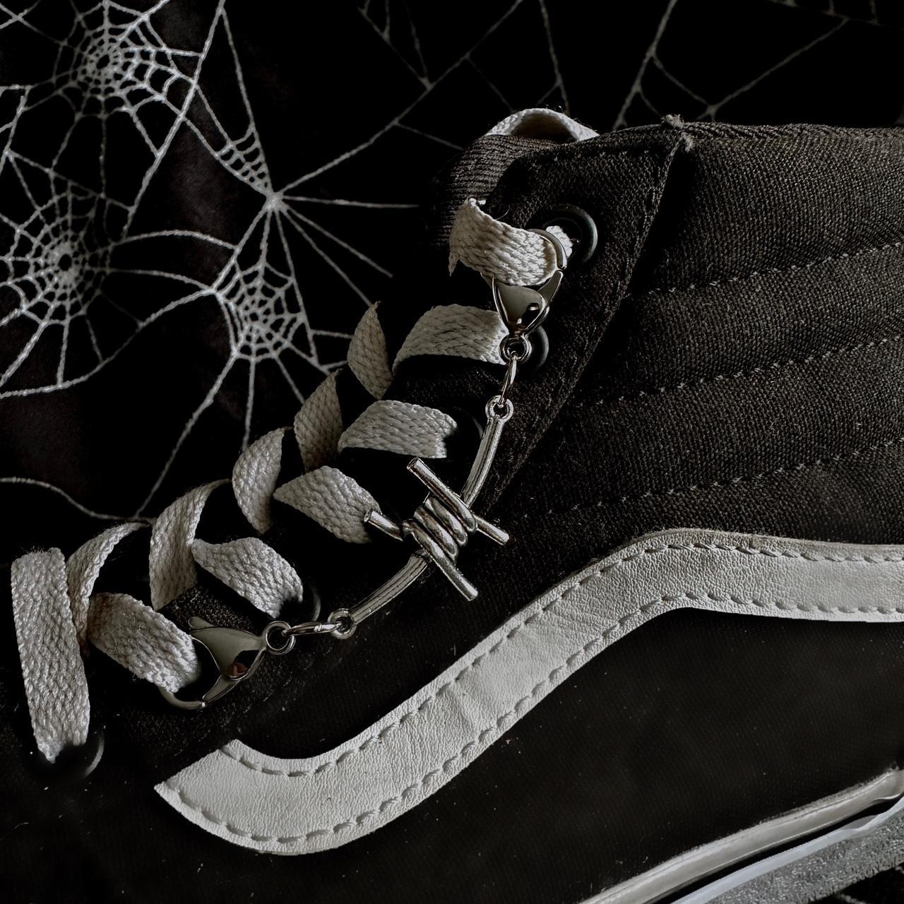 Barbed Wire Shoe Lace Charm Accessories Comes with... - Depop