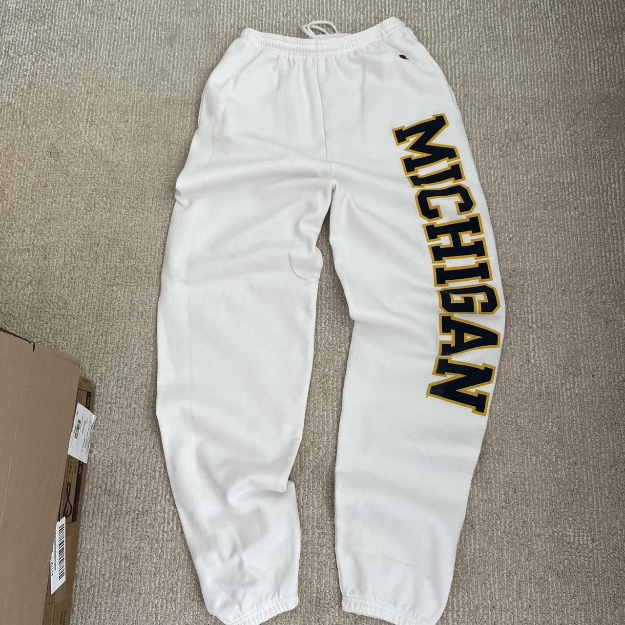 University of Michigan champion sweatpants. Great... | Depop
