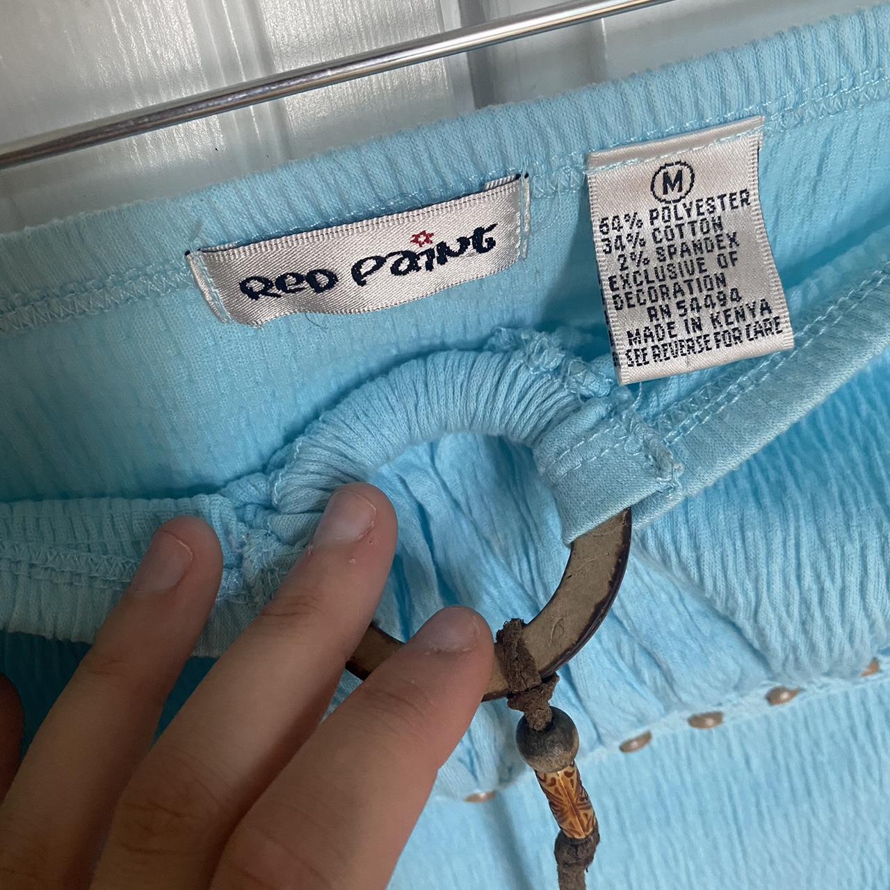 gorgeous Y2K blue top. straight up aquamarine vibes - Depop