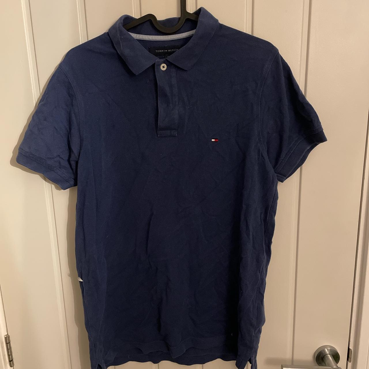 Men’s small Tommy Hilfiger mini logo polo shirt - Depop