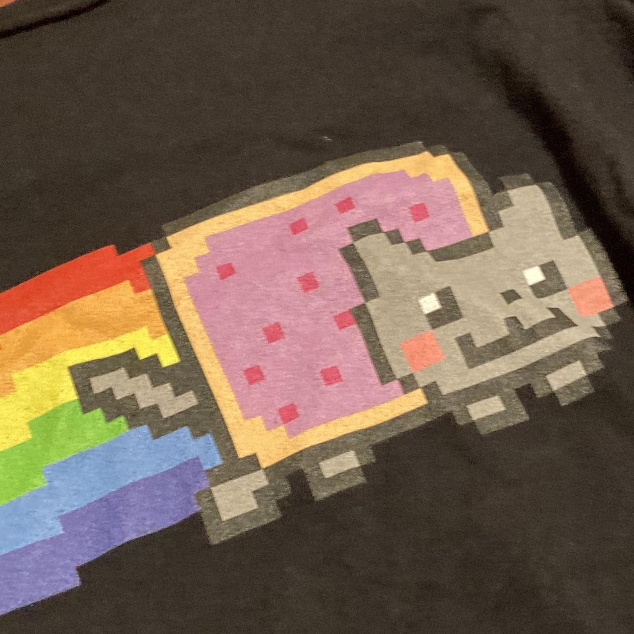 Nyan cat shirt impulse buy .. i love nyan cat but i... - Depop