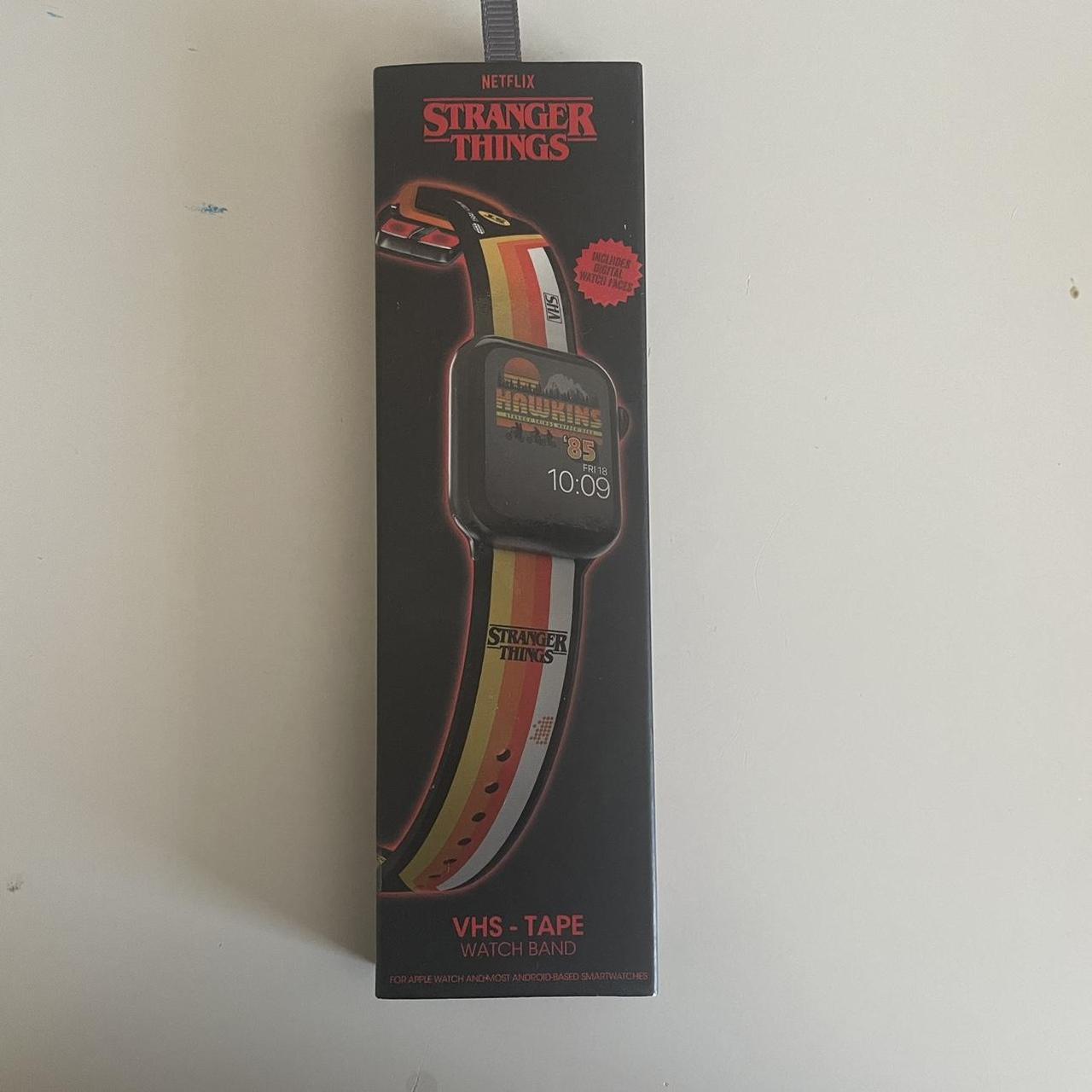 stranger thing apple watch band from netflix pop... | Depop