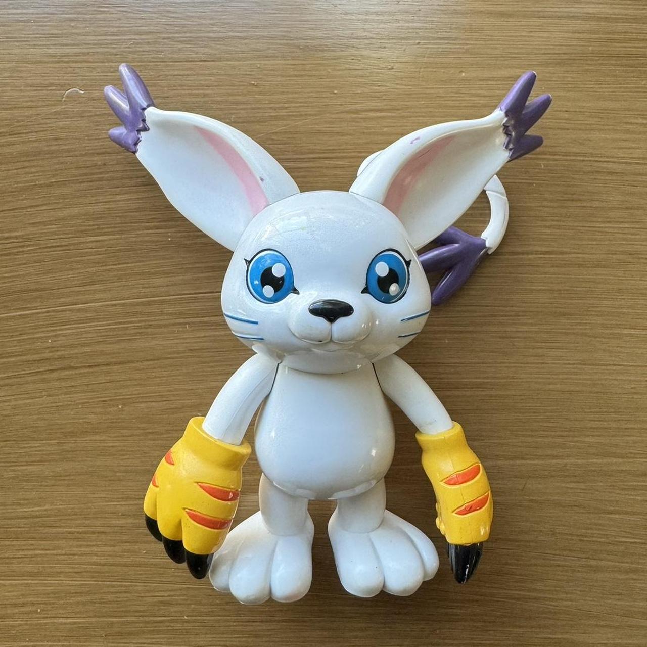 Talking Gatomon from Digimon Bandai 2000 Vintage... - Depop