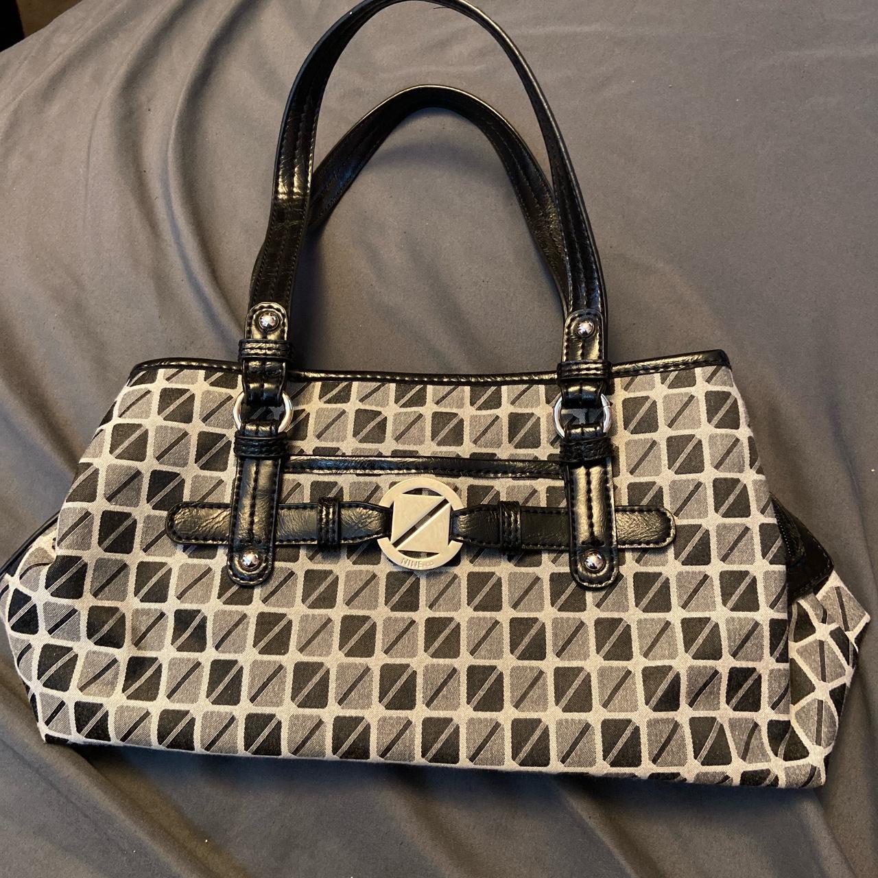 Nine Co. Checkered Purse three big pockets four... - Depop