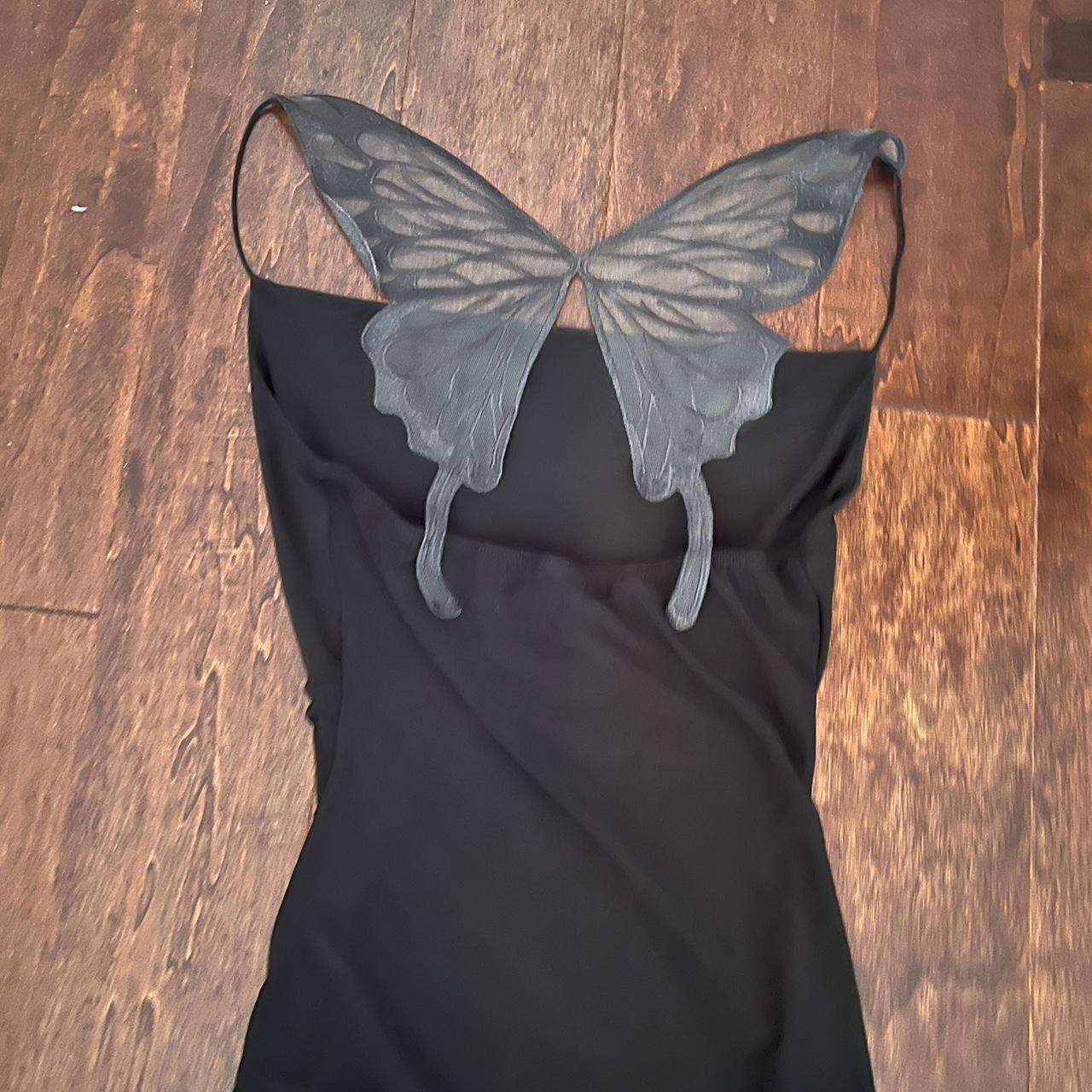 Hoco dress short black medium custom homecoming... - Depop