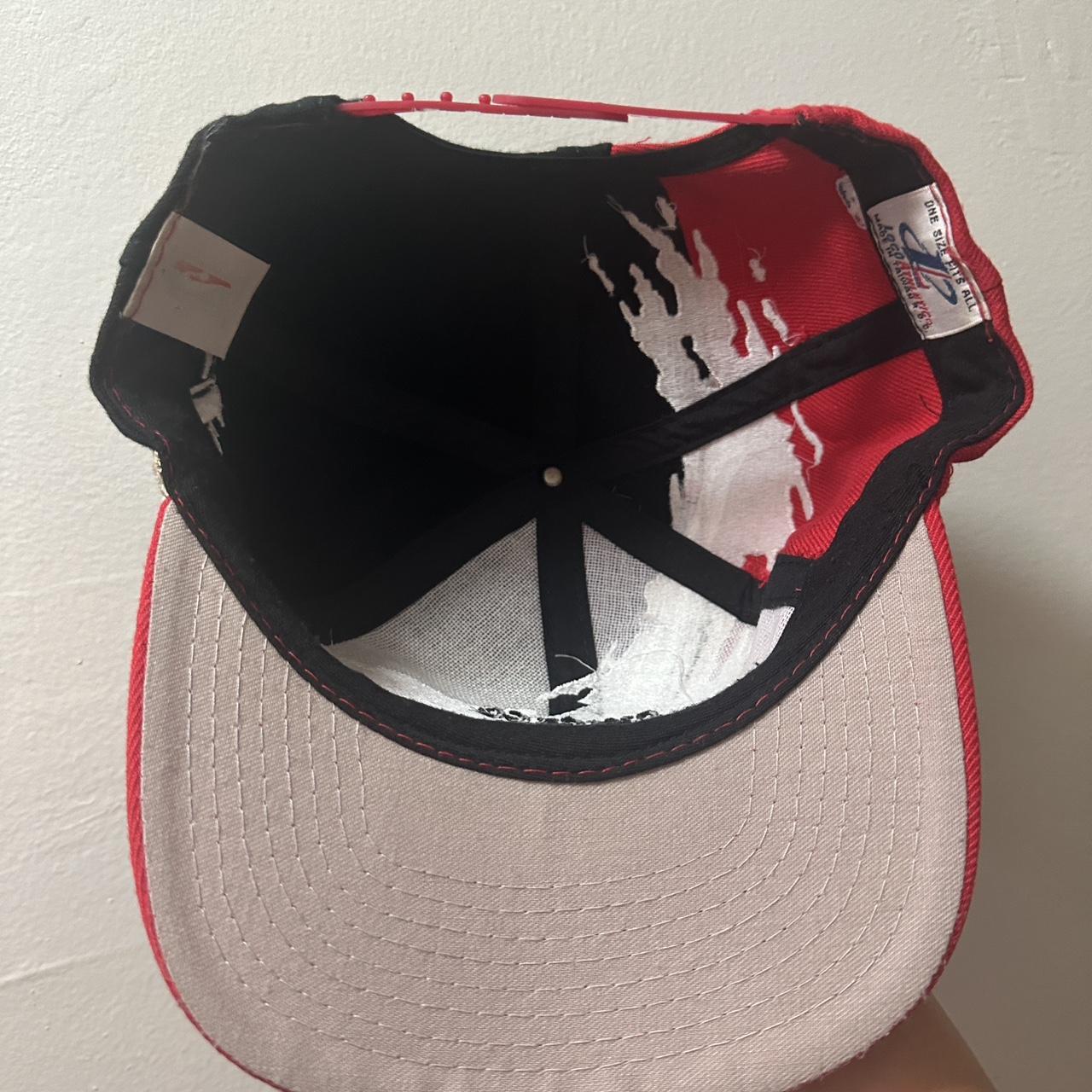 Vintage Logo Athletic Chicago Bulls Wool Splash... - Depop