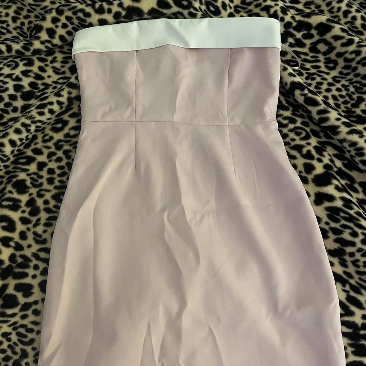 EDIKTED - edikted pink fold over dress. brand new... - Depop