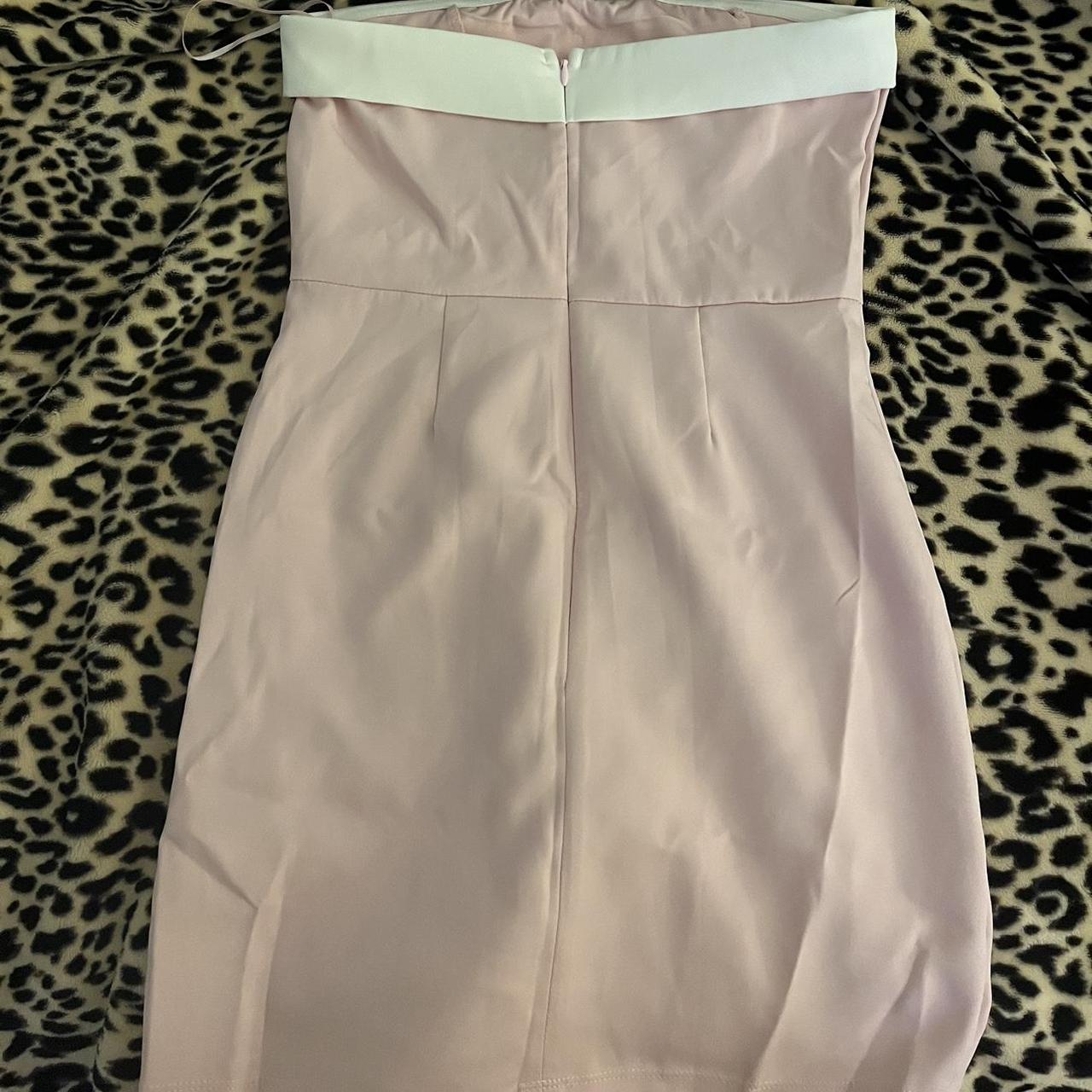 EDIKTED - edikted pink fold over dress. brand new... - Depop