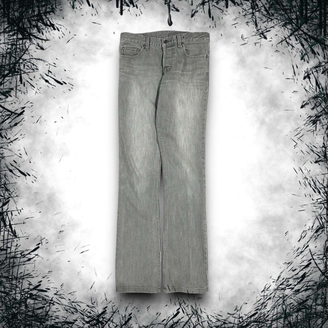 shellac slim grey bootcut size: 46 waist: 30... | Depop