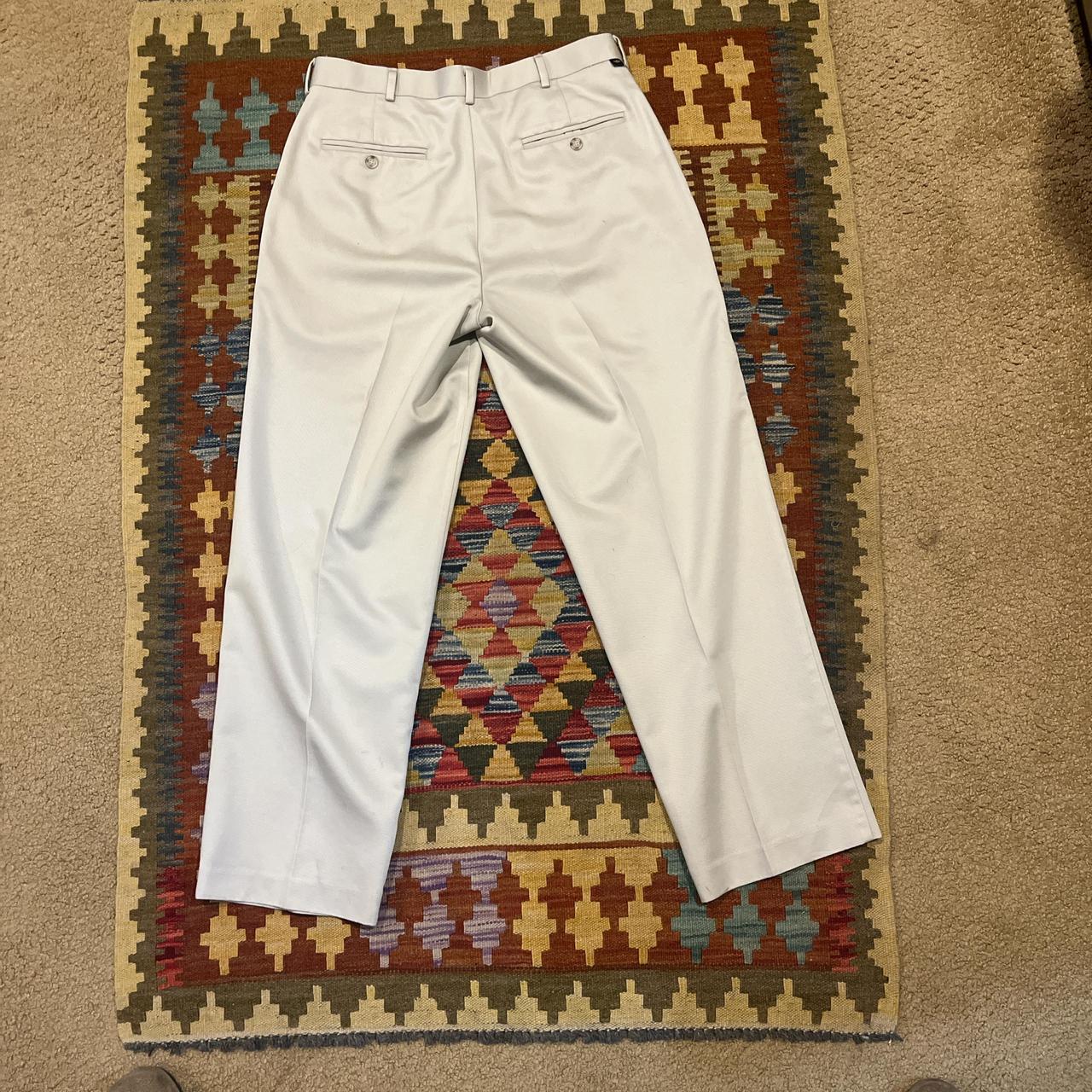 Khaki White Docker Slacks Great quality, super... - Depop