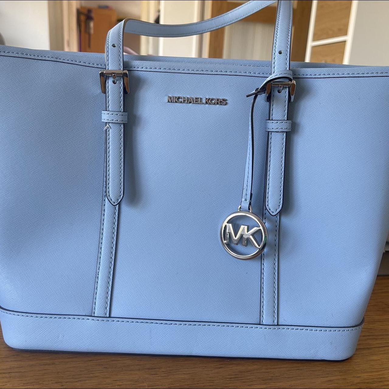 REAL Michael Kors bag Stunning baby blue... - Depop