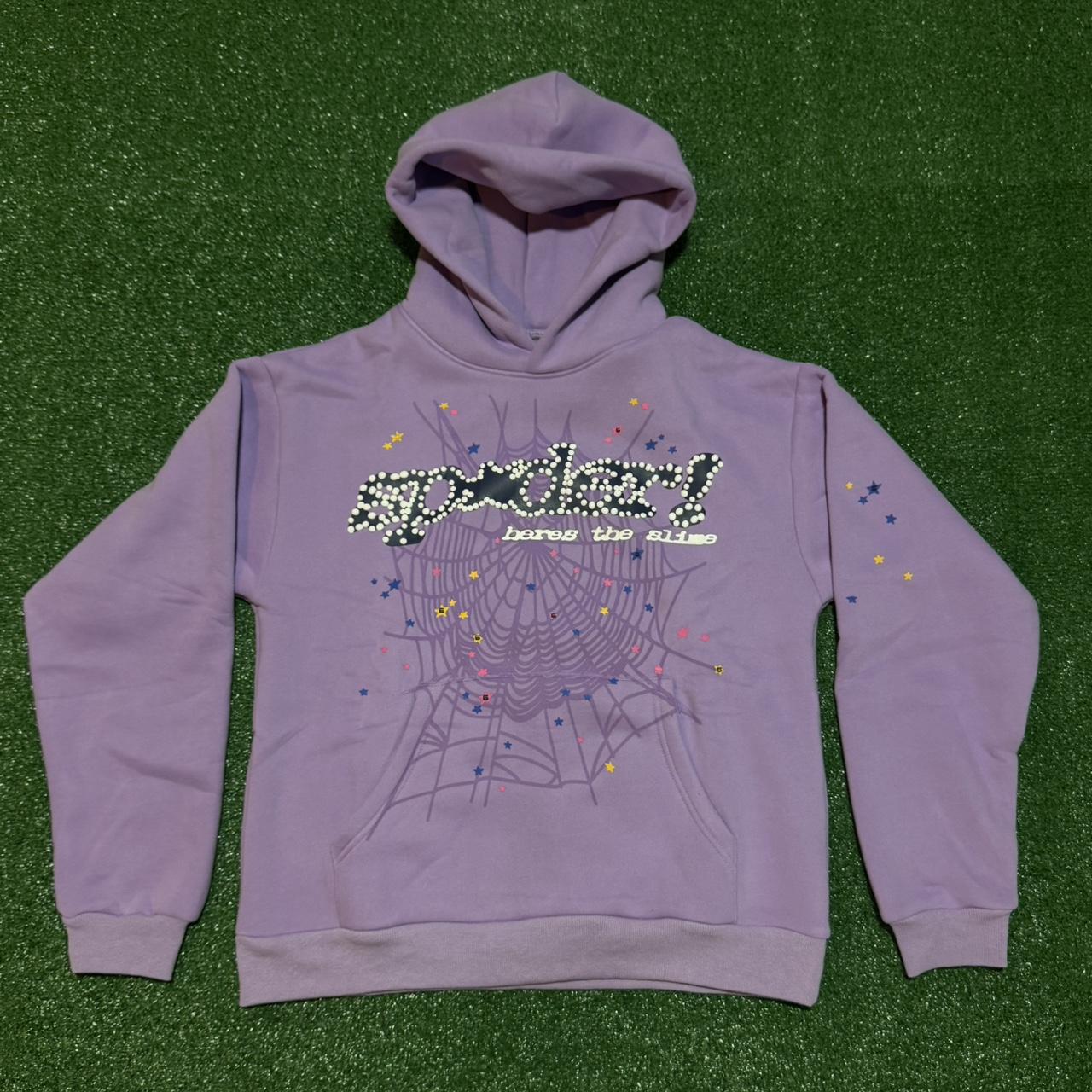 -Acai Sp5der hoodie -Size Medium -Brand new -Comes... | Depop