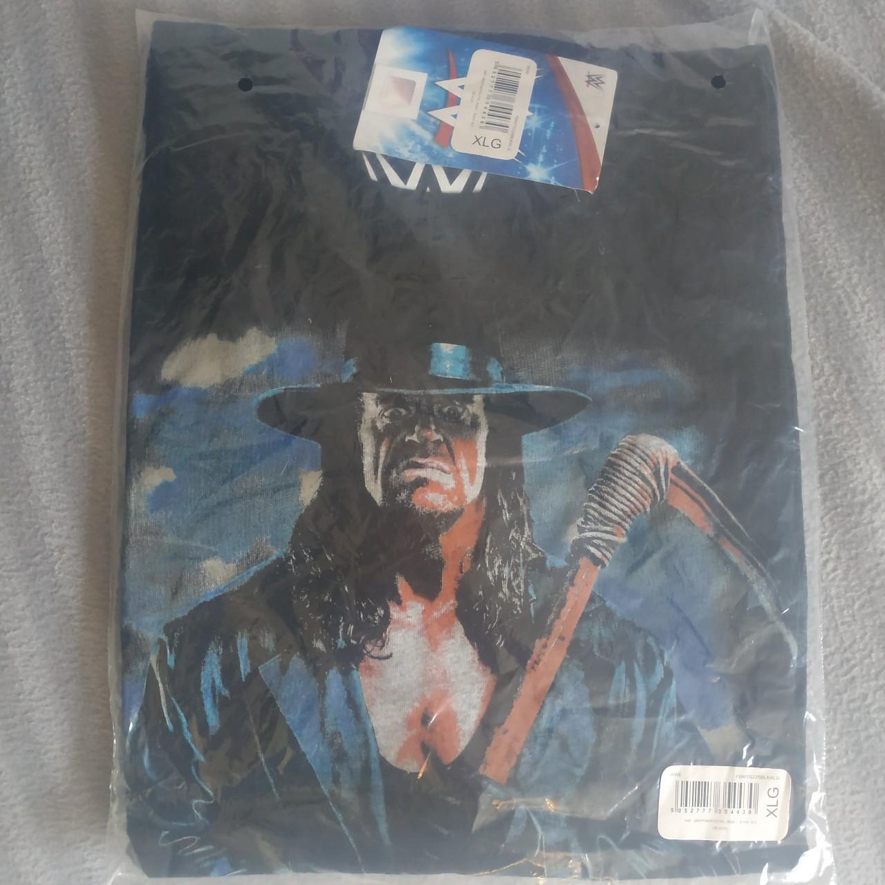 WWE aka WWF The Undertaker T-Shirt Official... - Depop