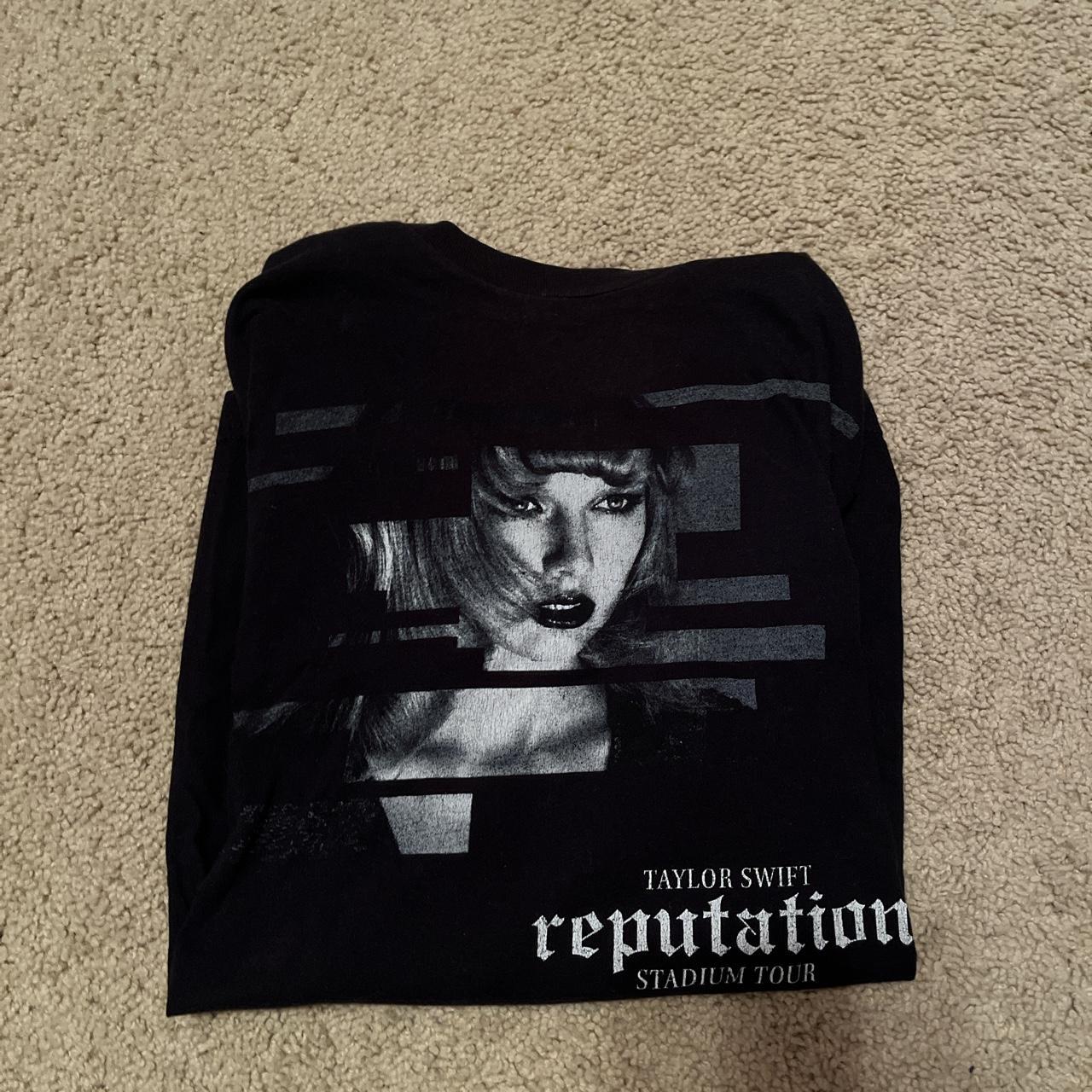 taylor swift 2018 rep concert tee worn multiple... - Depop