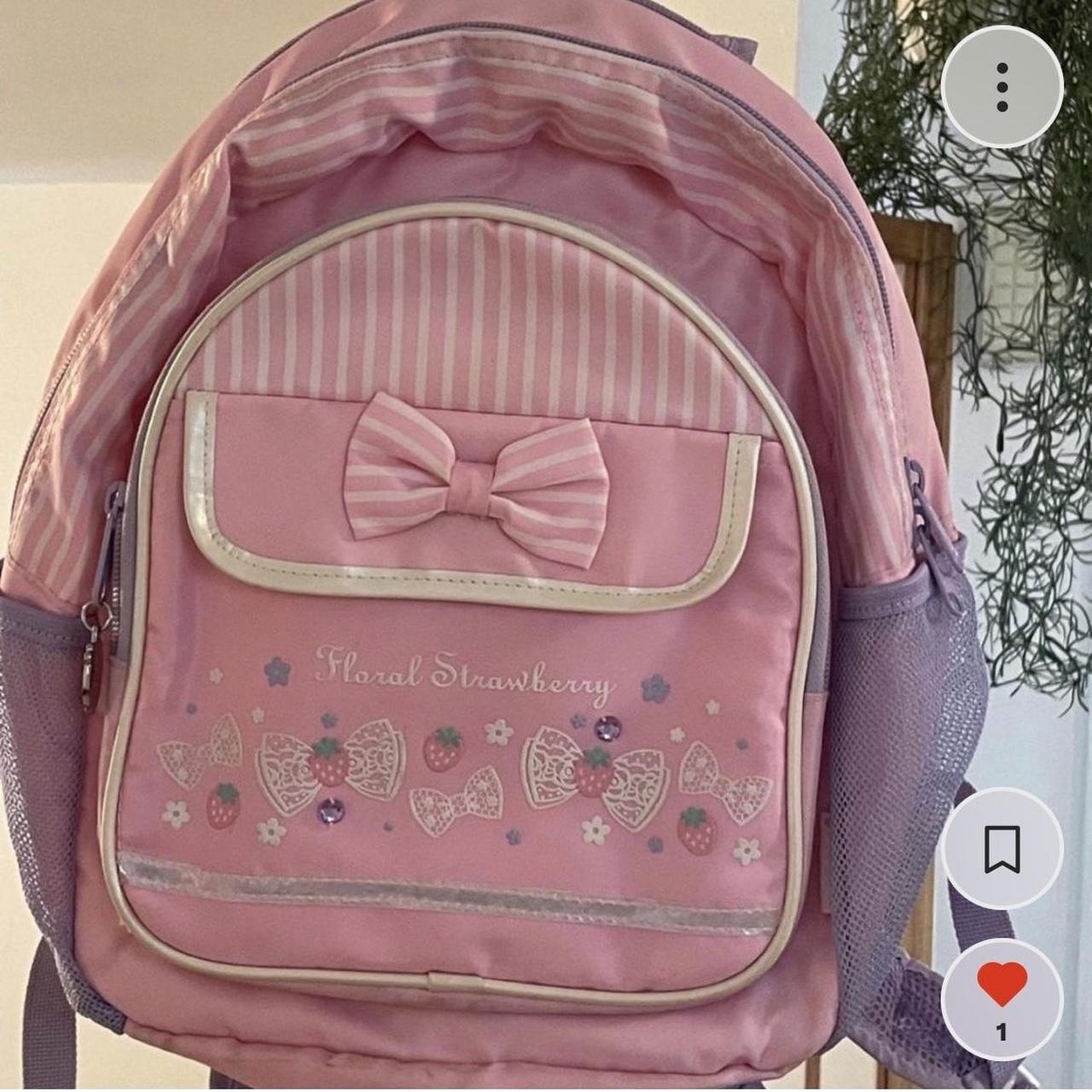 (REPOP) VERY RARE Pink Mothergarden backpack. I... - Depop