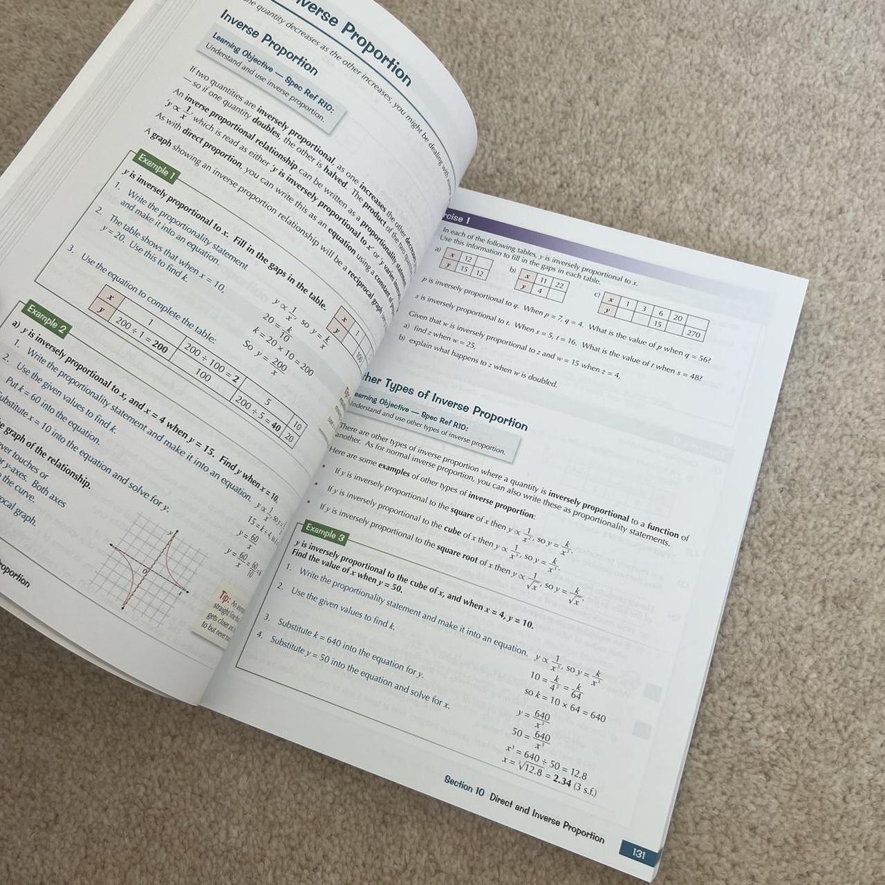 GCSE AQA Mathematics Higher Level Student Book - a... - Depop