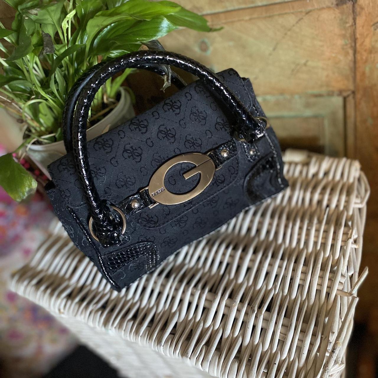 Absolutely gorgeous mini vintage guess bag in... - Depop