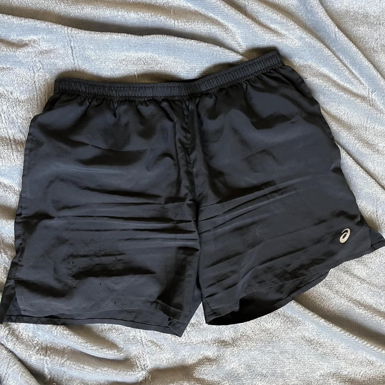 high rise runner shorts! they come with built in... - Depop