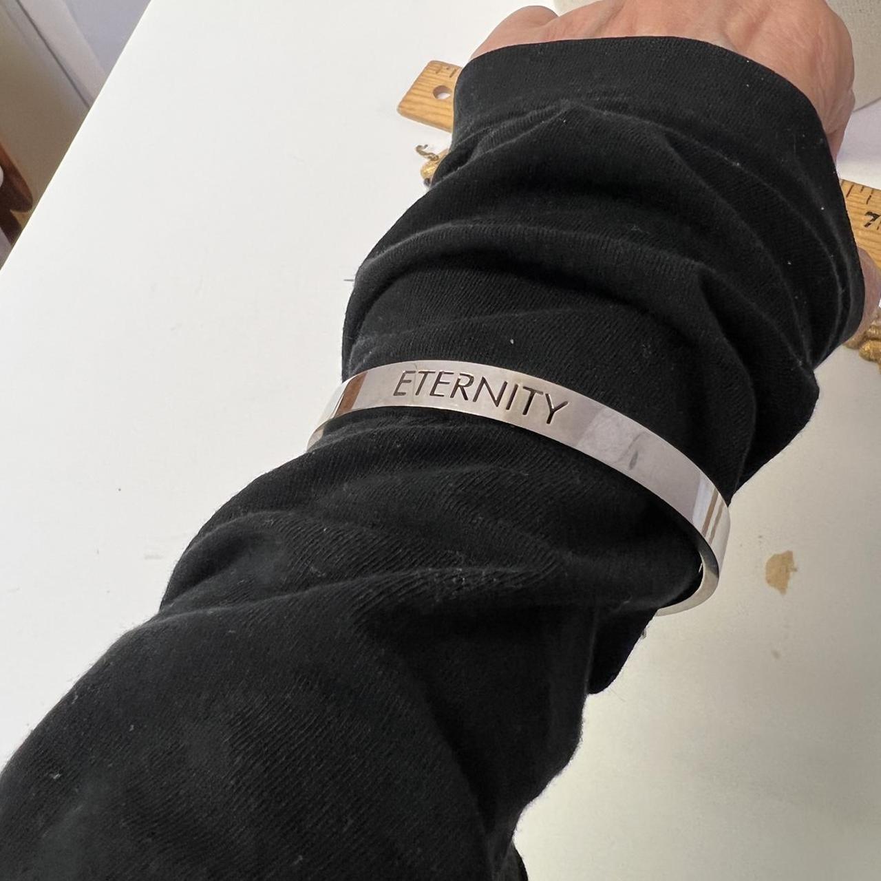 ENTREY it’s a Bracelet with a Closure it’s silver... | Depop