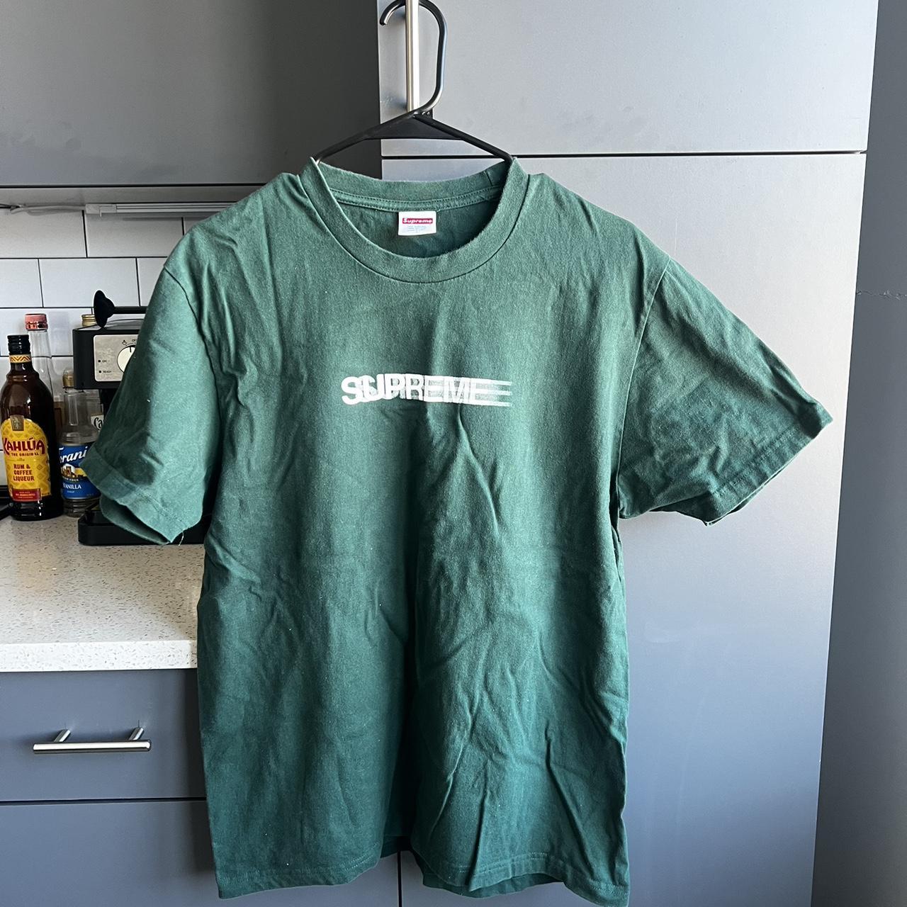 Supreme Green Motion Logo Men’s Large - great... - Depop