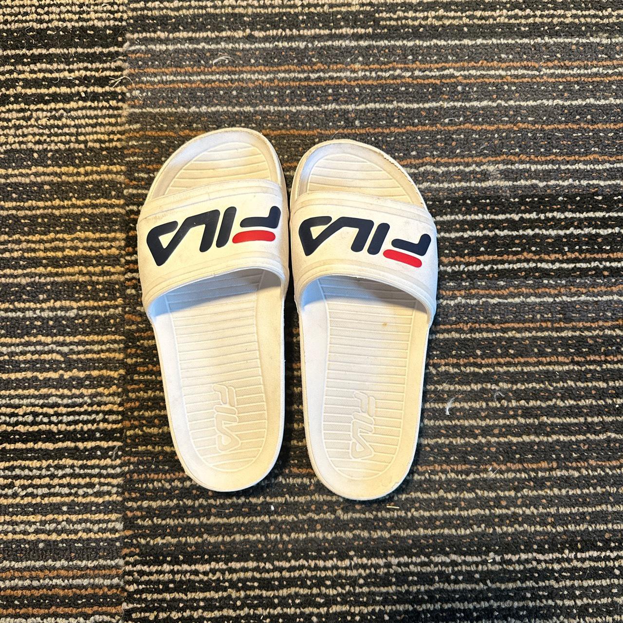 FILA slides size W-7 - Depop