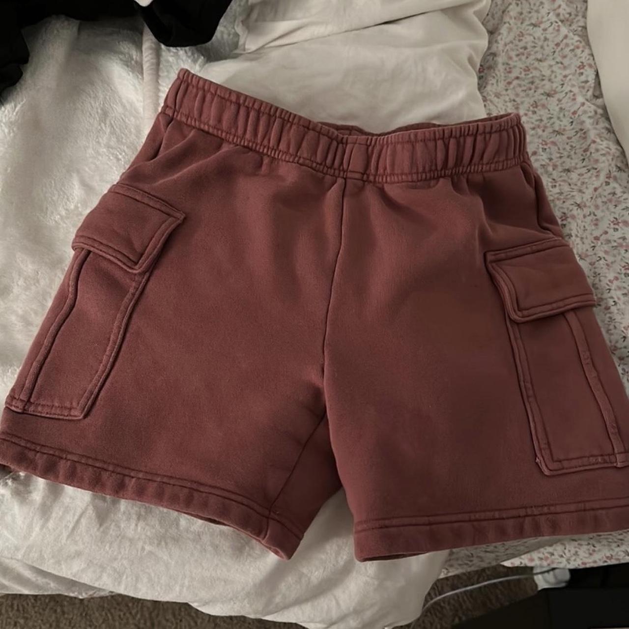 Aritzia TNA cargo sweat shorts Size XS - Depop