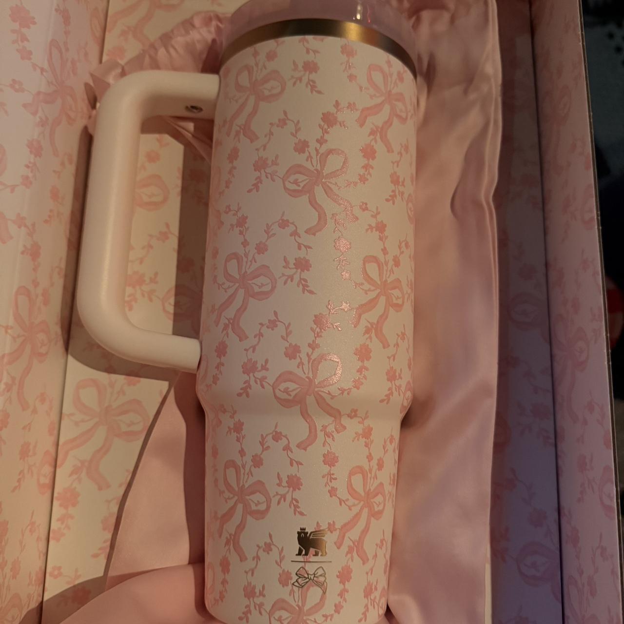 love shack fancy x stanley coquette bow chantilly... | Depop