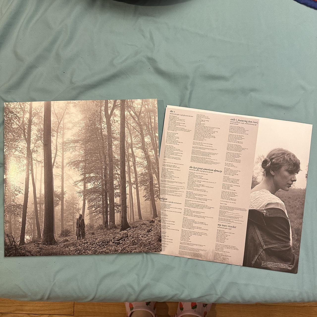 Taylor Swift Folklore Vinyl Target Exclusive - Depop