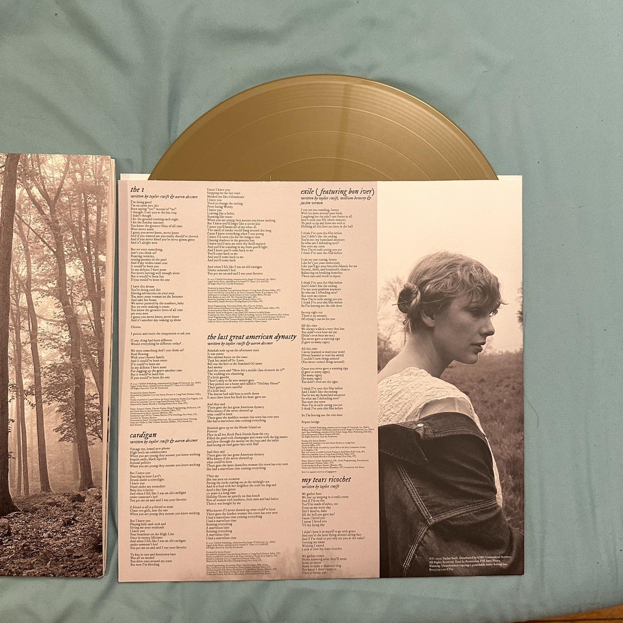 Taylor Swift Folklore Vinyl Target Exclusive - Depop