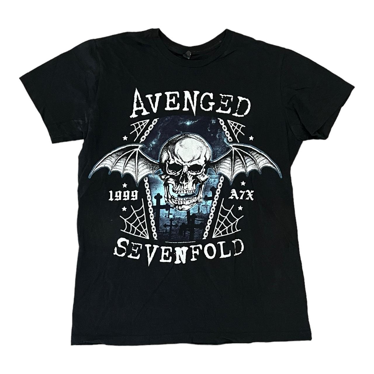Avenged Sevenfold 1999 A7X Band T-shirt Size: Small... - Depop