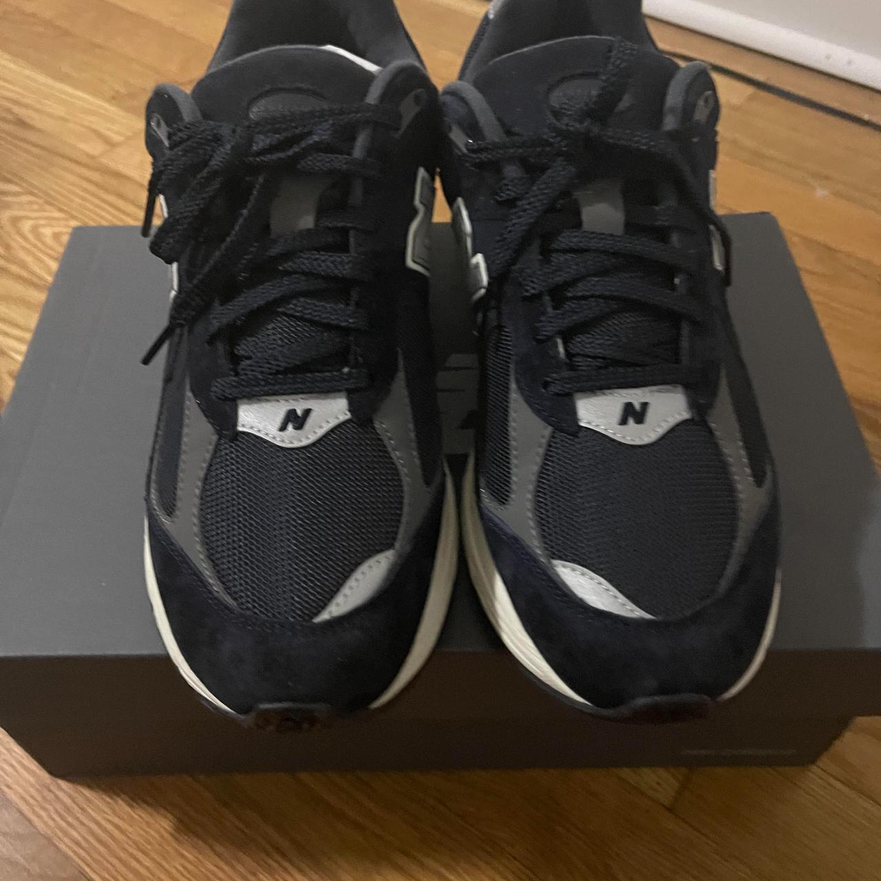 New Balance 2002r Box has some slight damage Shoes... - Depop