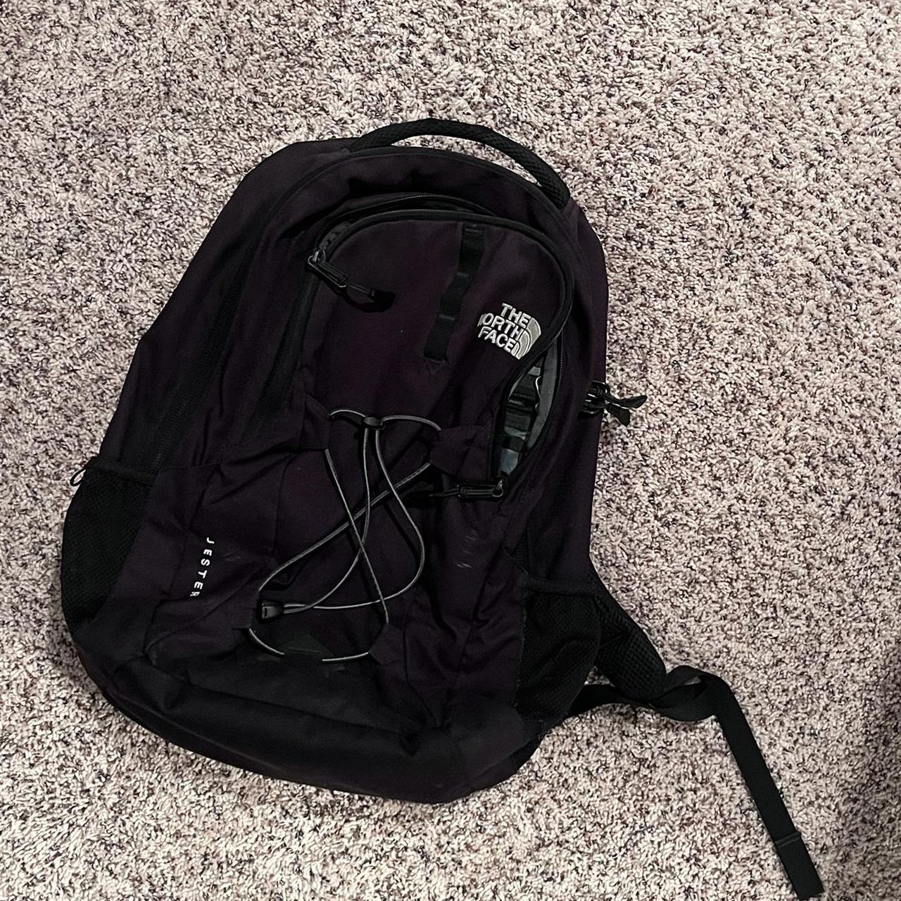 TNF Jester Backpack Small tear on back of backpack - Depop