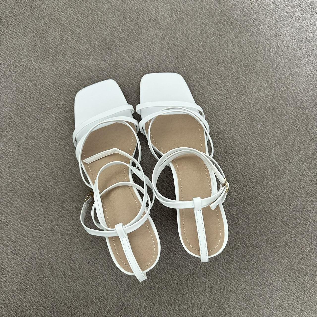 Temu Women's Block Heeled Sandals EU 43 Brand new in... - Depop