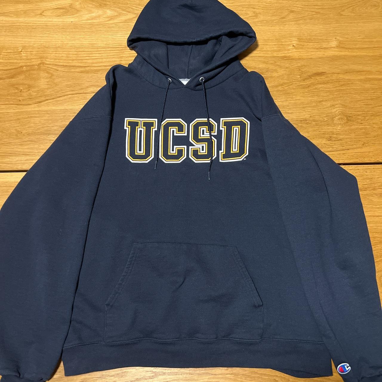 Champion UCSD Hoodie. Men’s XL. Barely worn and no... - Depop