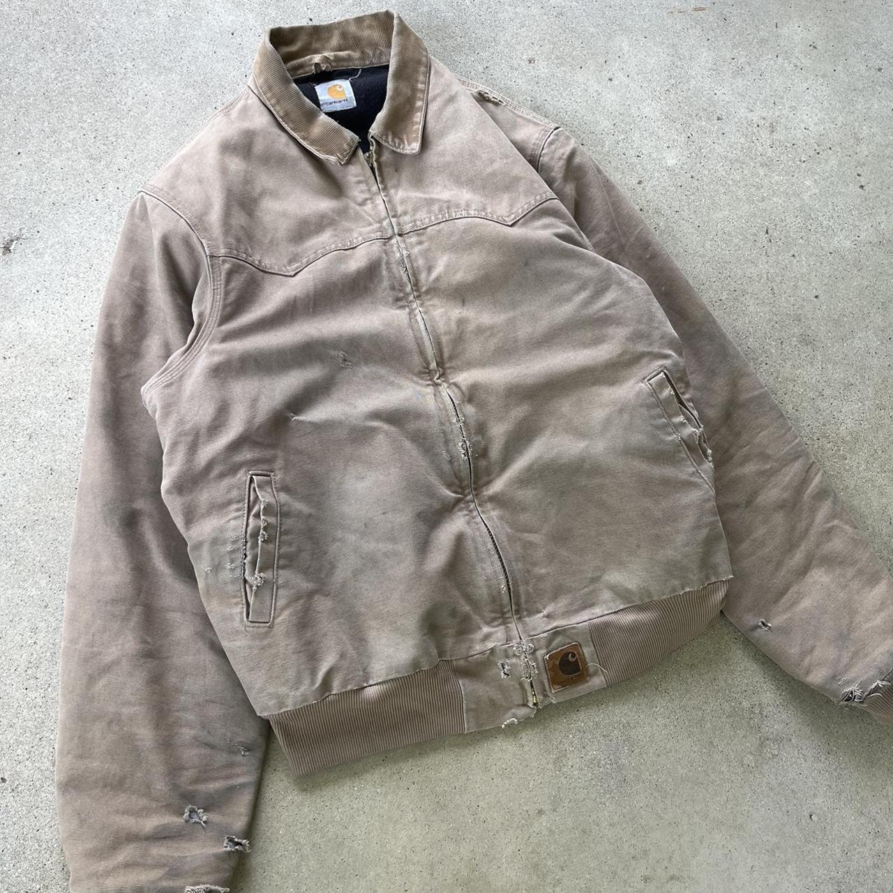 Vintage Carhartt Jacket. Super nice look and... - Depop