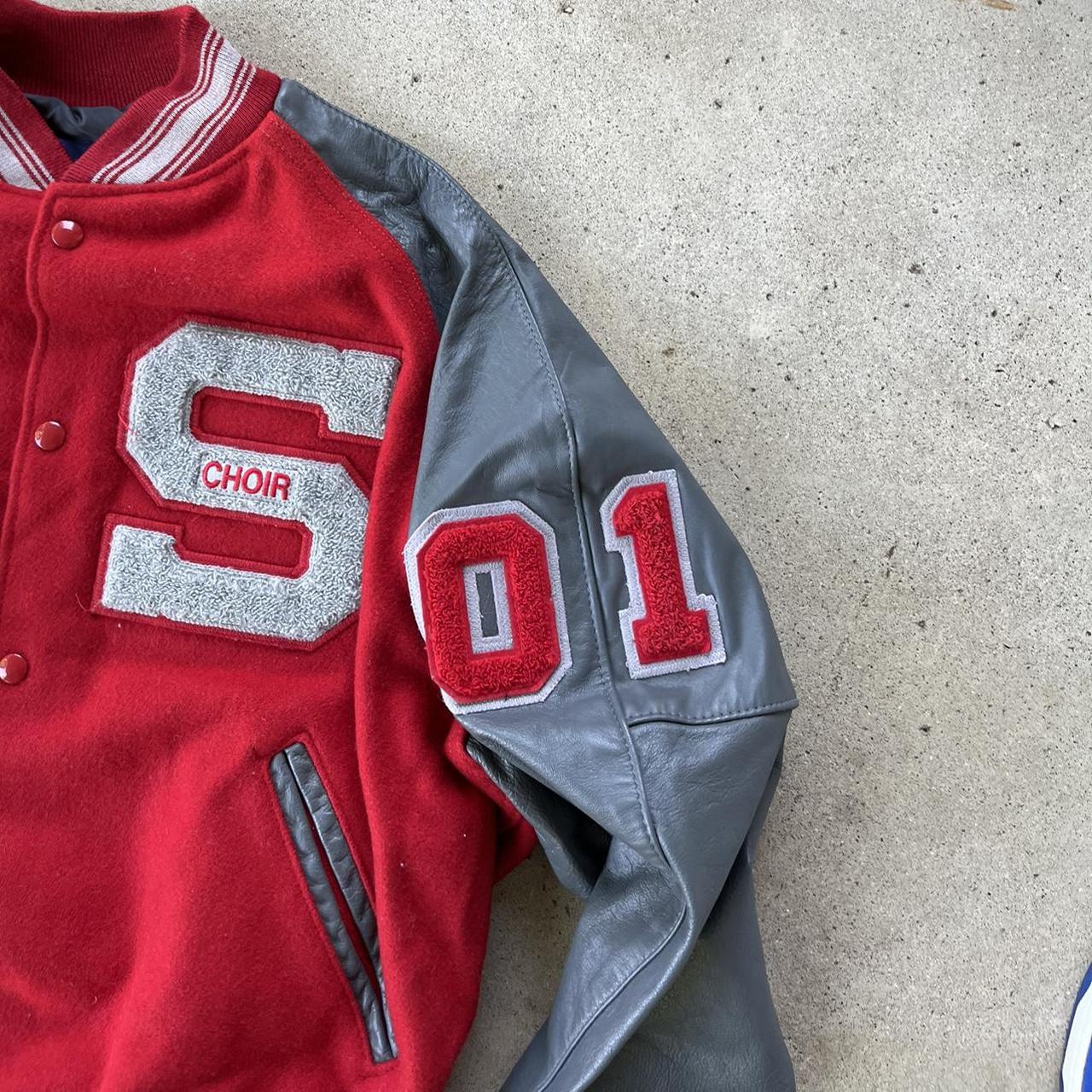 Vintage Varsity jacket. Super clean colors and look.... - Depop